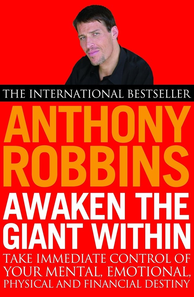Tony Robbins 3 Books Collection Set (Awaken The Giant Within, Unlimited ...