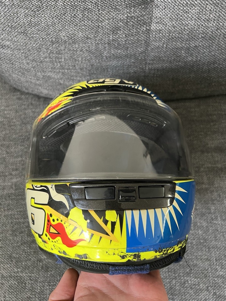 AGV X-Vent 2000 Honda VR46 Valentino Rossi Helm Größe L Phillip Island ...