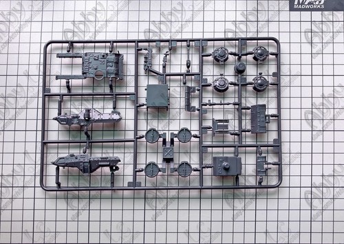HG 1/144 M353A4 Bloodhound Hover Support Vehicle for RG Ground GM ...