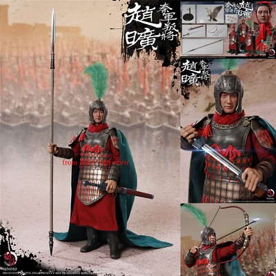 Jiang Shi MN010 Qin army Zhao Kuang 1/6 Collectible Action Figure Model ...