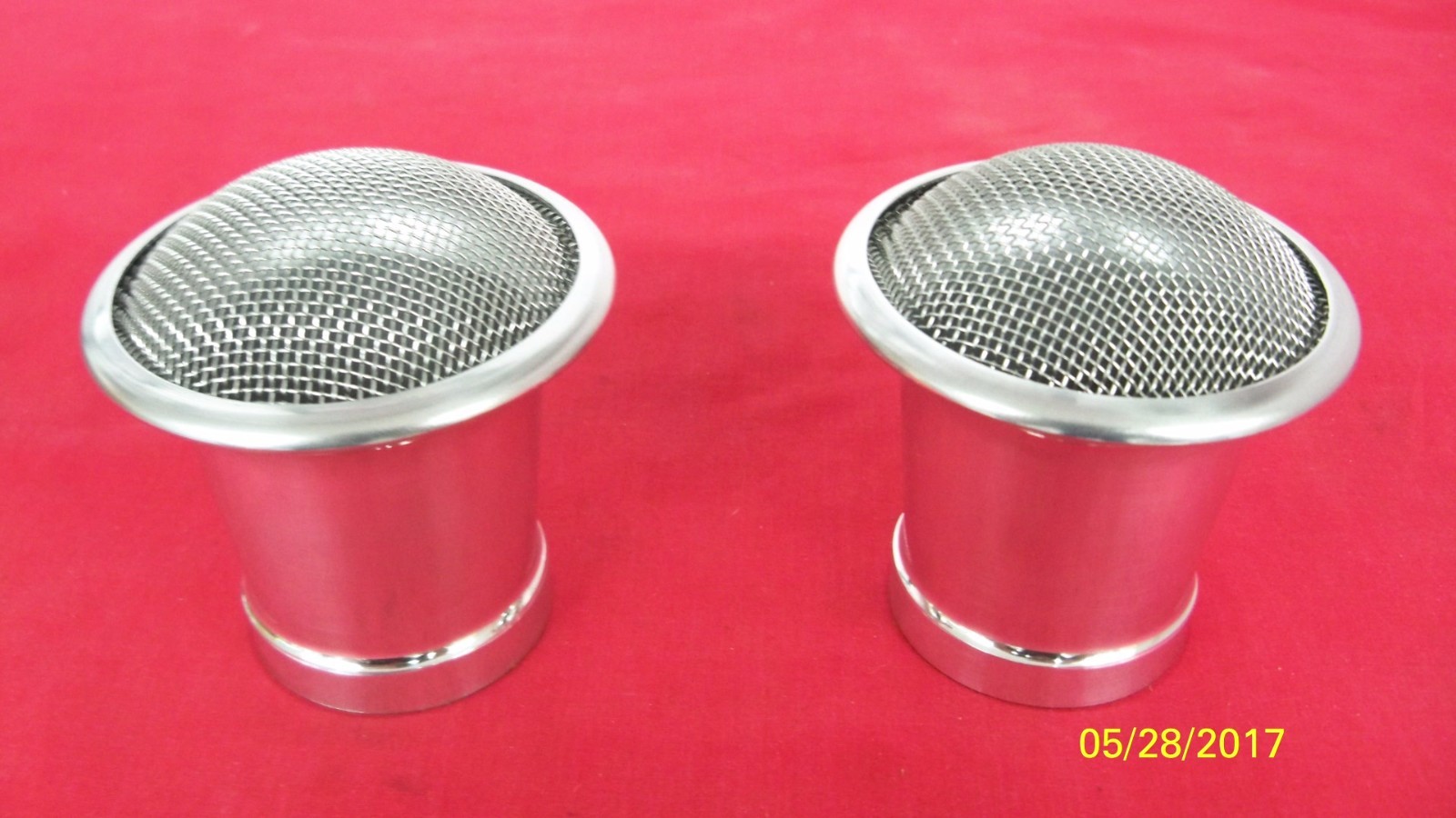 TRIUMPH BSA NORTON 3" POLISHED ALLOY VELOCITY STACKS FOR 928 930 932 ...