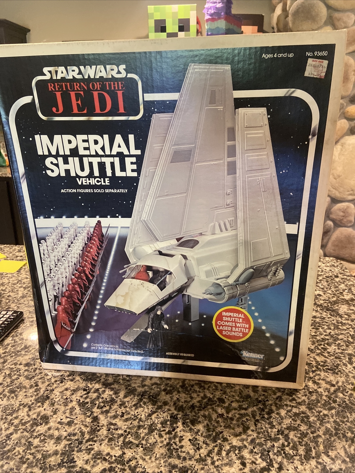 Vintage Star Wars Return Of The Jedi Imperial Shuttle Vehicle | eBay