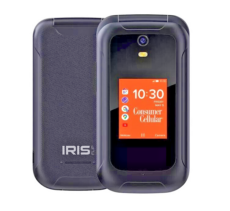 IRIS Flip 8GB Unlocked 4G LTE Flip-Phone - Very Good | eBay