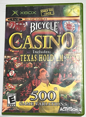 Bicycle Casino Microsoft Xbox w Manual | eBay