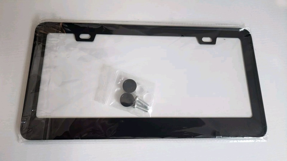 BMW Performance License Plate Frame - Black Metal - M2 M3 M4 M5 328i ...