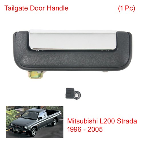 Rear Tailgate Back Door Handle Chrome For Mitsubishi L200 Strada 1996 ...