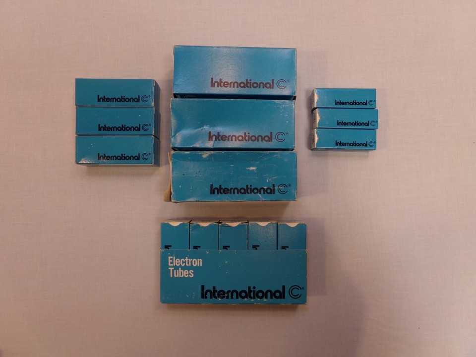 International Service Master Electron Tube - 6BK4C 6EL4A X3 - THREE ...