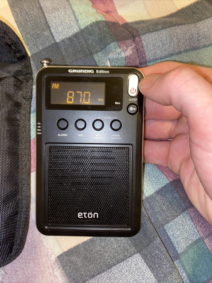 Eton - Elite Mini Compact AM/FM/Shortwave Radio Rare Tested Mint ...