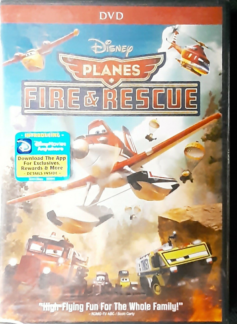Disney's Planes: Fire&Rescue: Brand New Factory Sealed DVD Widescreen ...
