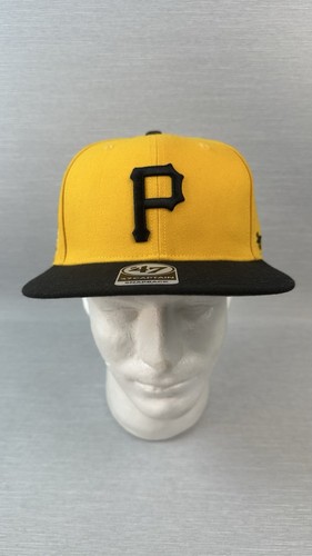 Pittsburgh Pirates YELLOW & BLACK '47 Captain Snapback MLB National Hat ...