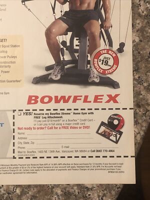 Bowflex Workout Posters Charts | EOUA Blog