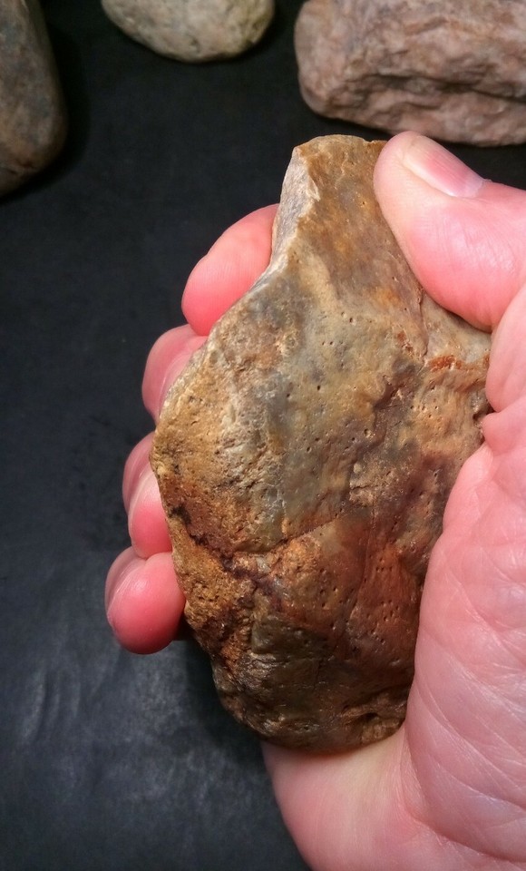 Prehistoric Paleo-American fossilized bone multi tool rock art ...