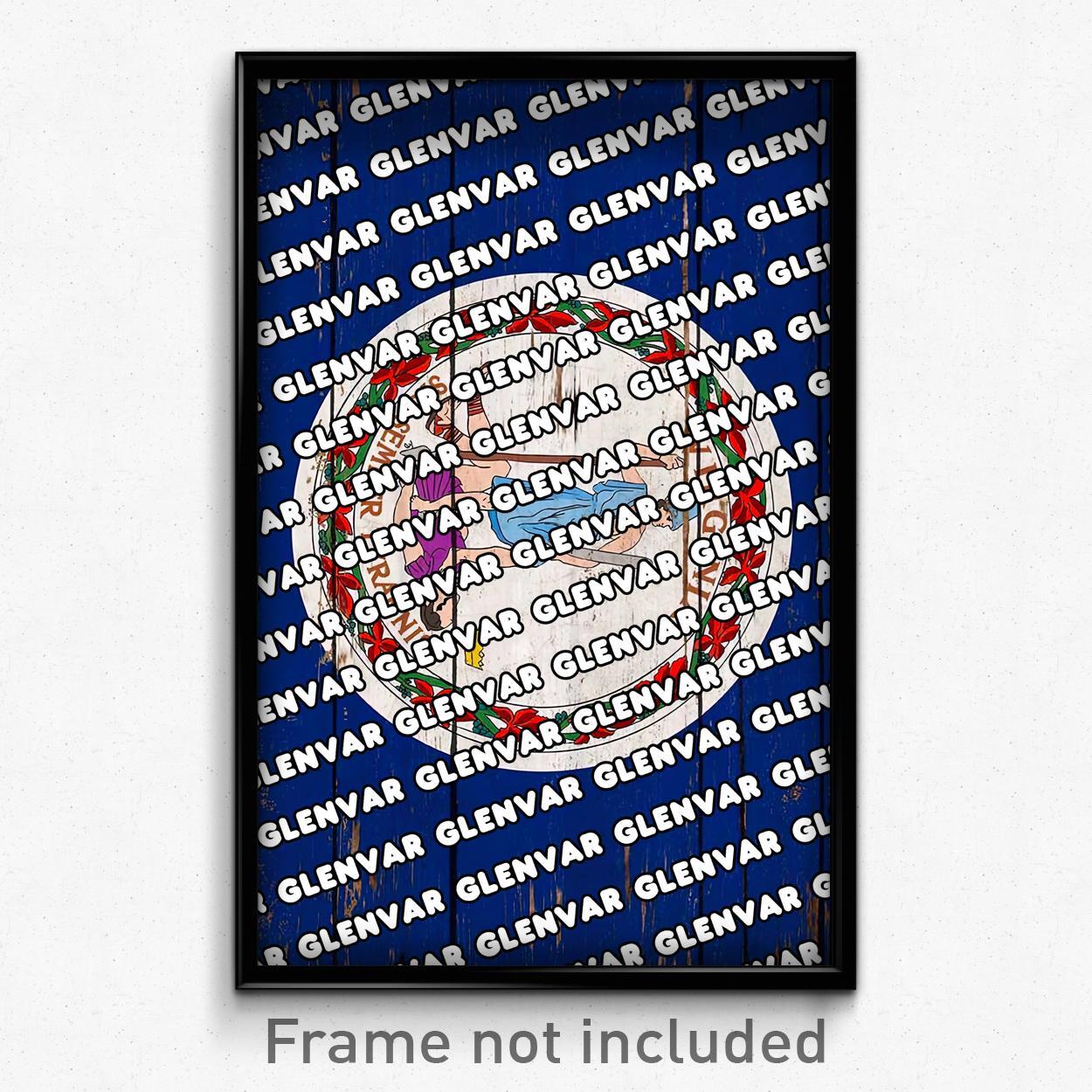 Glenvar Virginia Poster (VA City Souvenir 11x17 Town Print) | eBay