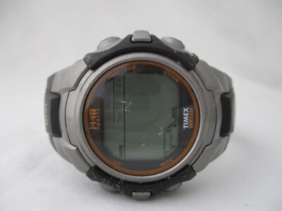 Timex 1440 Sports Men's Digital Watch Black Buckle Band Water Resistant ...