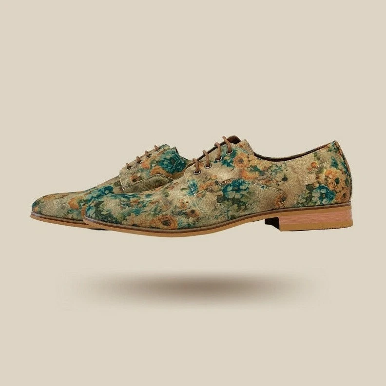 Floral Shoes Men
