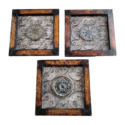14x14 Metal Wall Decor-Large Decorative Wrought Scroll Wall Decor Art ...