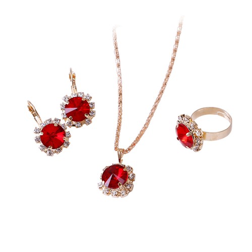 Necklace Earring Set Women Jewellery Jewelry Sets for Teen Girls Bride ...