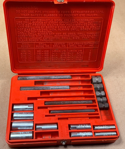 Blue-Point by Snap-on E1020 1/4" - 1/2" Diameter Screw Extractor ...