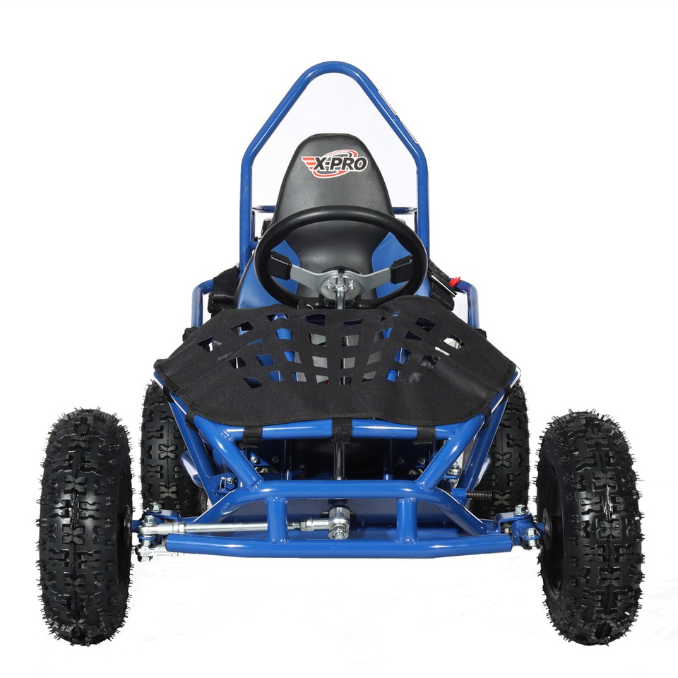 X-PRO Rover 50 Go Kart 49cc Kids Gas Powered Go Kart, Pull Start Rear ...