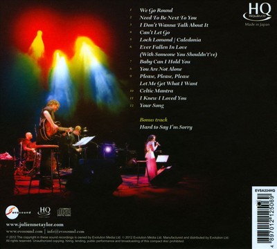 JULIENNE TAYLOR/CELTIC CONNECTION - LIVE AT THE LYRIC NEW CD ...