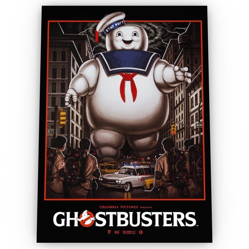 Ghostbusters Movie Poster Satin High Quality Archival Stunning A1 A2 A3 ...