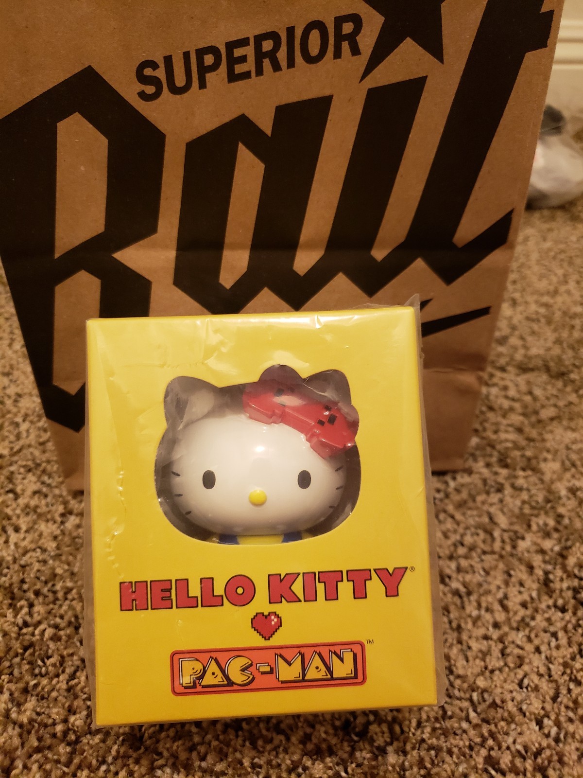 SDCC Hello Kitty X PAC-MAN Bait Figurine Set NIB San Diego Comic Con ...