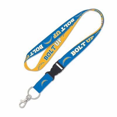 LOS ANGELES CHARGERS BOLT UP LANYARD DETACHABLE BUCKLE NEW WINCRAFT ⚡ ...