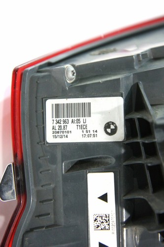 BMW Rear light in the side panel left 63217342963 7' G11 G12 | eBay