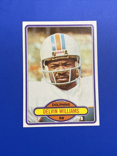 1980 Topps - #115 Delvin Williams. Miami Dolphins | eBay