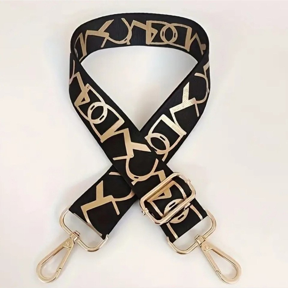 Adjustable Crossbody Bag Strap, Geometric Pattern Strap accessories ...