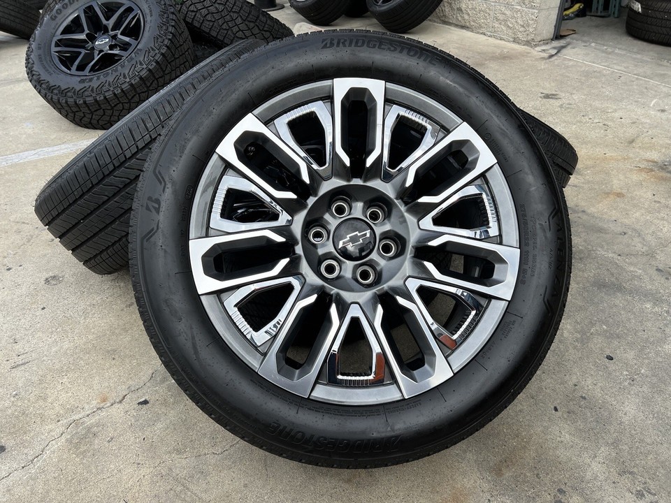 22” Chevy Tahoe Silverado Suburban High Country LTZ Wheels Rims Tires ...
