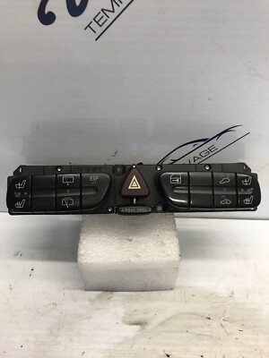 Mercedes C Class W203 Heated Seats, Hazard, Rear Washwipe Switches ...