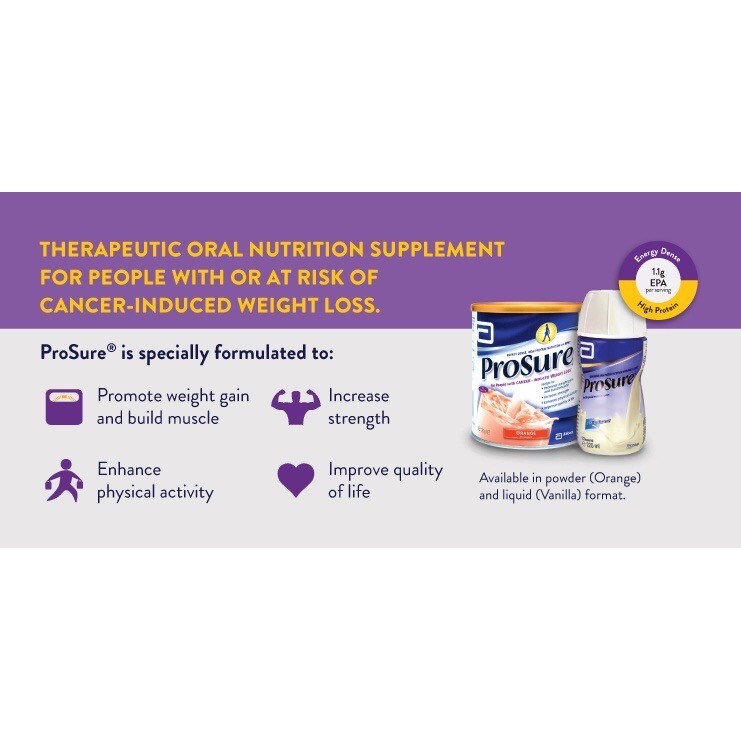 Abbott Pro Sure VANILLA MILK Improve Appetite High Protein Prebiotic ...