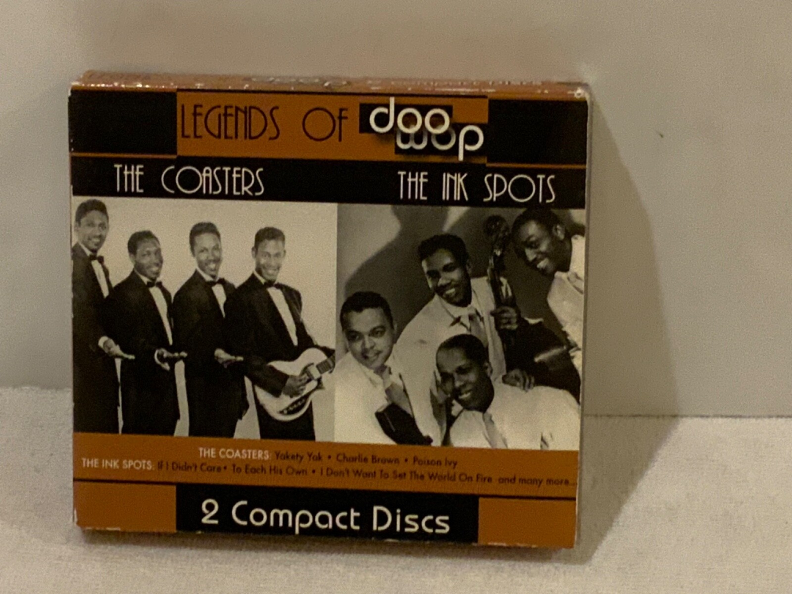 Legends of Doo Wop by The Coasters & The Ink Spots - 2 CD’s (OD ...