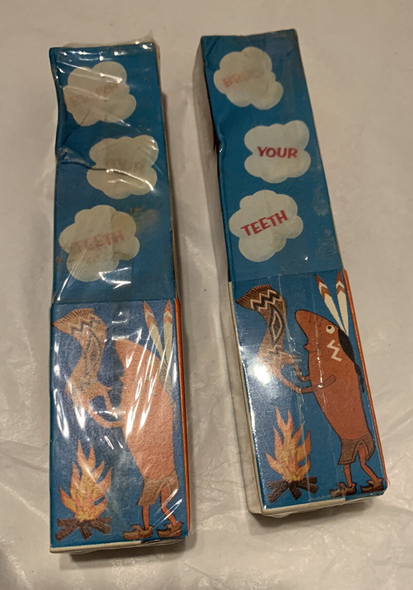 Pycopay Ammident Vtg Dentist Promo Toothpaste/Toothbrush 3 Piece 2 ...