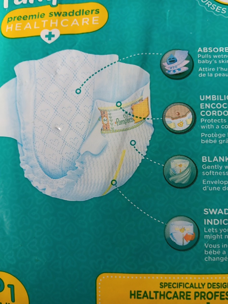 Pampers Swaddlers Preemie