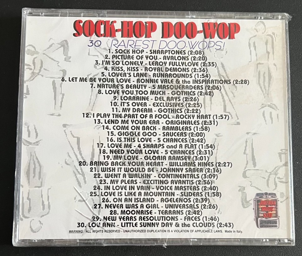 SOCK HOP DOO WOP - CD BRAND NEW | eBay