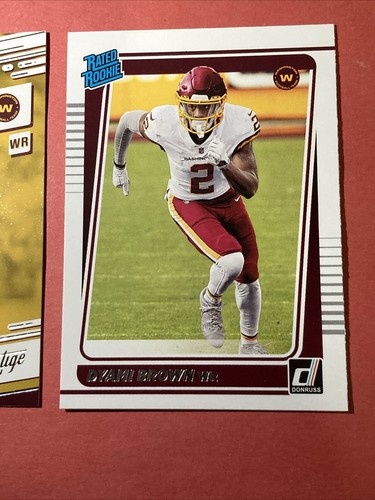 2021 Donruss Rated Rookie #278 - Dyami Brown- Washington Commanders ...