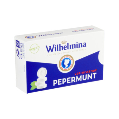 Wilhelmina Mints | Wilhelmina Peppermints | 24 Boxes | Dutch ...