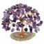 Natural Crystal Tree Copper Money Tree with Agate Slice Base for Luck ...