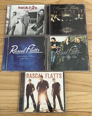 Rascal Flatts 5 CD Lot: Still Feels Good, Greatest Hits, Unstoppable ...