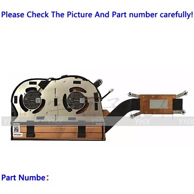 New For Dell Latitude 7640 COOLING FAN HEATSINK 0MKXDT | eBay