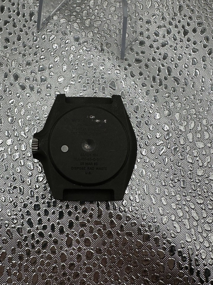 Stocker & Yale Military Watch W 48374C March 1985 No Band! | eBay