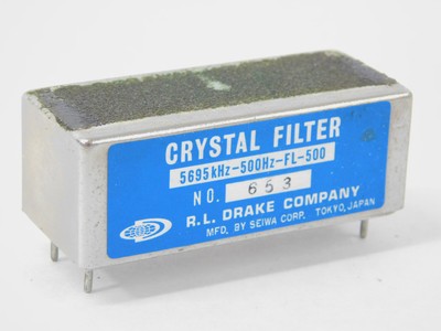 Drake FL-500 500Hz CW Filter for R-4C 4B Ham Radio Receiver (good ...