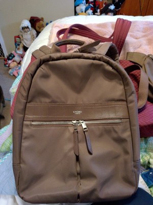 KNOMO Beauchamp Womens 14" Laptop Bag Computer Backpack for Work ...