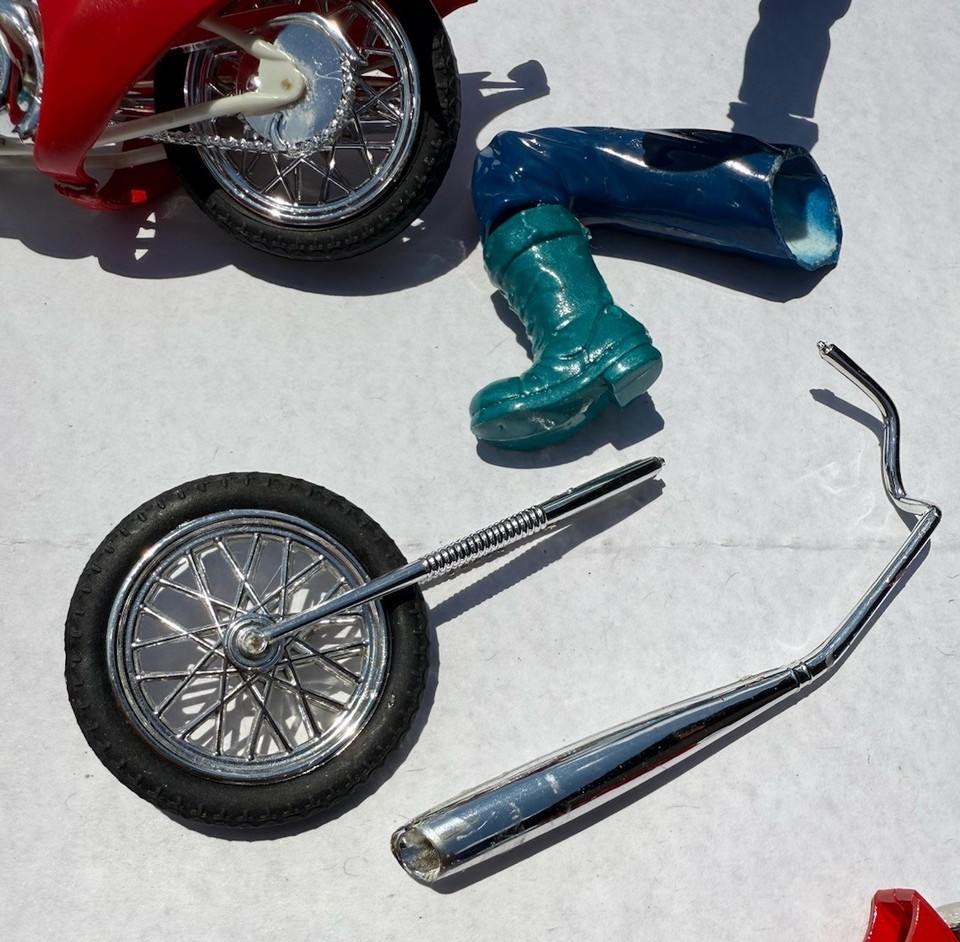 Vintage Pyro Der-Baron 1/16 scale Model Kit 1970 M166-200 Toy ...