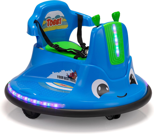 Snail Baby Bumper Car, 12V Kids Electric Ride on Toy with Remote ...