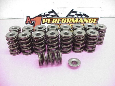 16 PSI Dual Valve Springs, 1.595" O.D. with 16 Titanium Super 7 ...