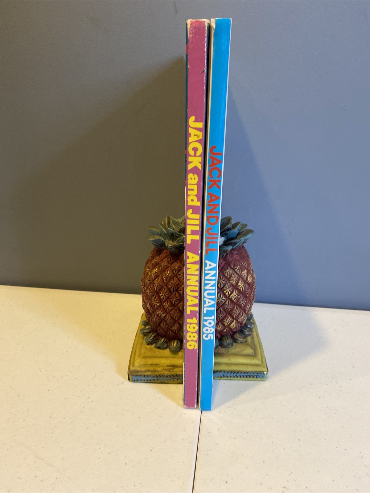 Lot Of 2 Jack And Jill Magazine - Hardcover Annual 1985 1986