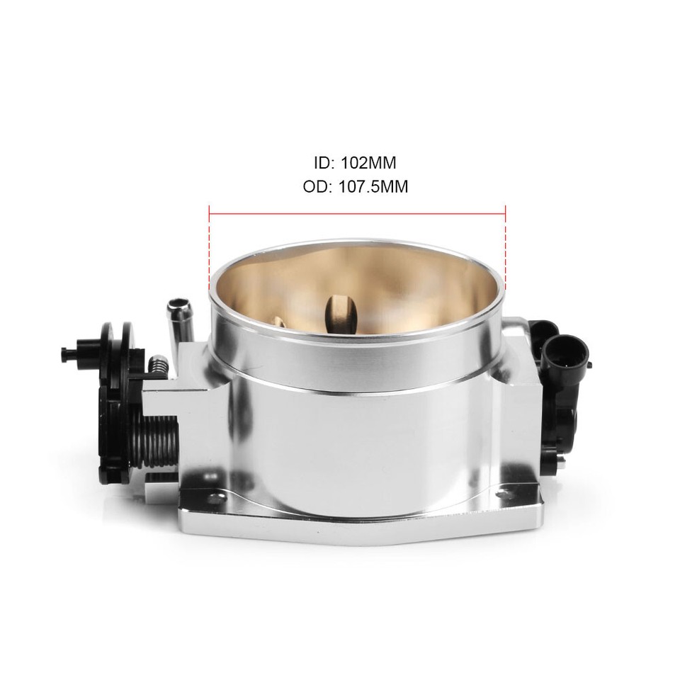 For LS LS1 LS2 LS3 LS6 Engines 102mm Intake Manifold Throttle Body ...